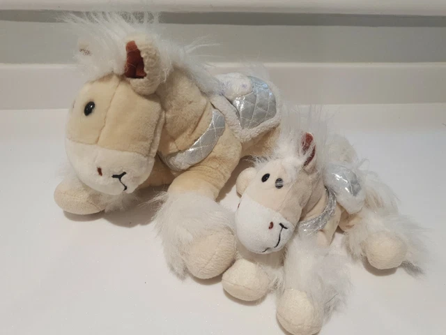 TESCO CHILLY AND Friends Soft Toy Plush Ponies Horses X2 Vgc £14.00 ...