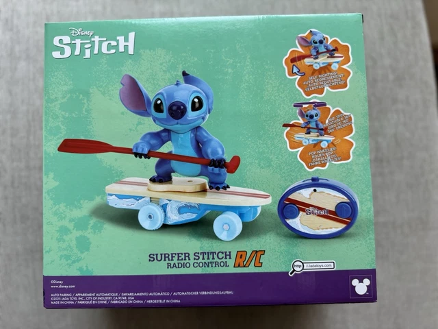 2025 DISNEY LILO & STITCH Surfer Stitch RADIO control R/C Surf Board ...