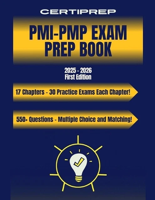 CERTIPREP - PMI-PMP Exam Prep Book 2025-2026 by Certiprep Paperback ...