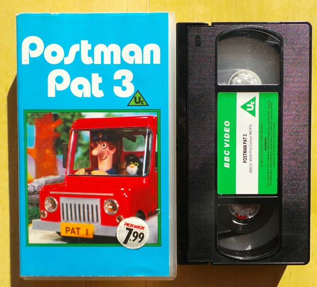 POSTMAN PAT 3 Vhs Pal Video £12.99 - PicClick UK