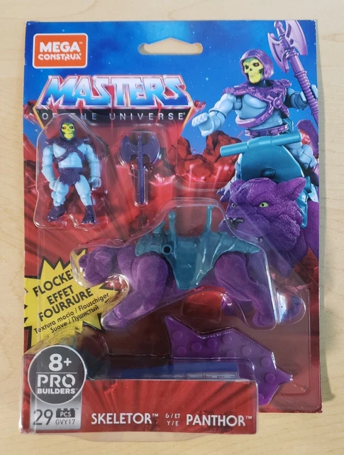 MATTEL MEGA CONSTRUX Masters of the Universe Skeletor und Panthor ...