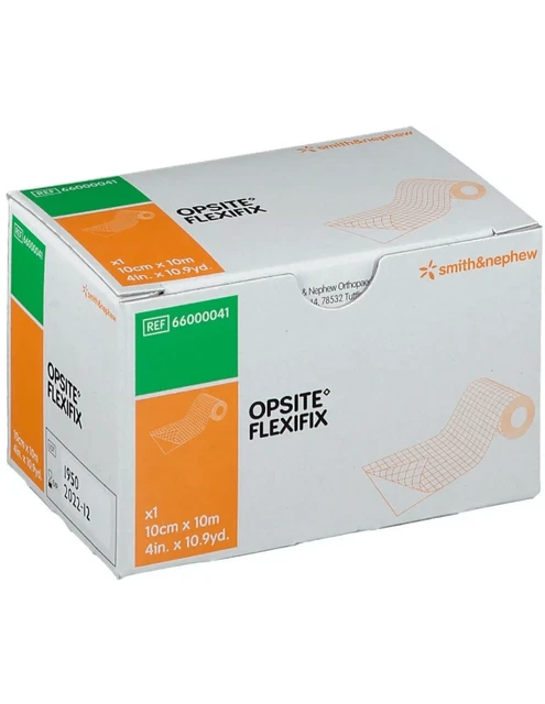 OPSITE FLEXIFIX DRESSING IN Polyurethane Clear IN Roll 10x10 CM £43.64 ...