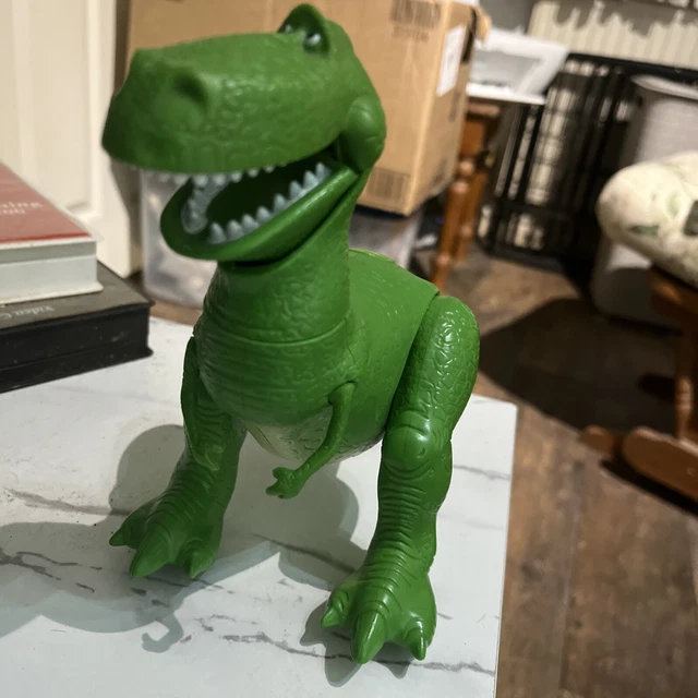 TOY STORY TALKING Rex Dinosaur Disney Pixar 2018 Mattel Working 8” £12. ...