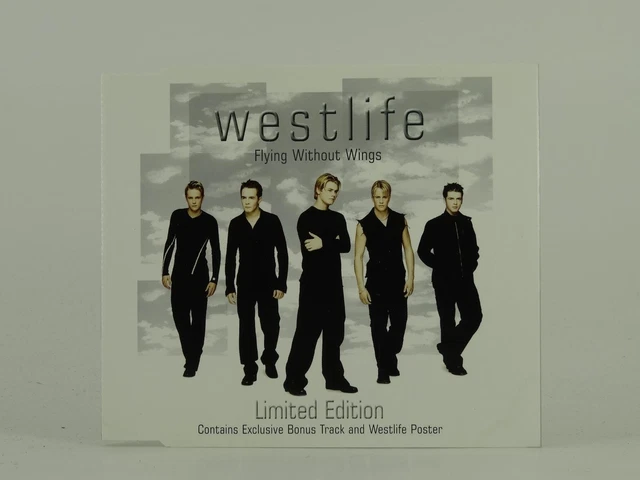 WESTLIFE FLYING WITHOUT WINGS (NO POSTER) (H1) 3 Track CD Single along ...