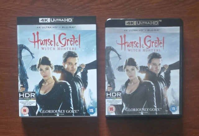 HANSEL AND GRETEL: Witch Hunters 4K ultra/ Blu-ray, with slipcover. £16 ...