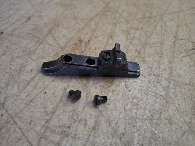 VINTAGE REMINGTON RIFLE Rear Sight Assembly w/ RAMP 2 1/2" Long $59.99 ...