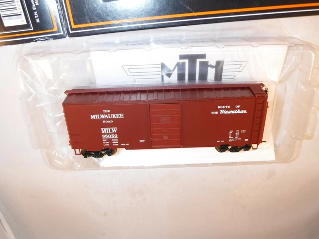 MTH HO SKALA Milwaukee Road MILW 40' PS-1 SD Box Toskana #35050 EUR 20,26 - PicClick DE