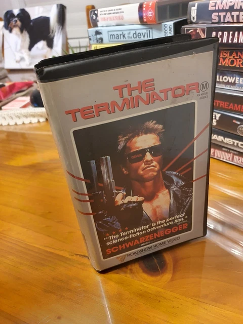 THE TERMINATOR (M15+) VHS Ex Rental Clamshell Excellent Rare Condition ...