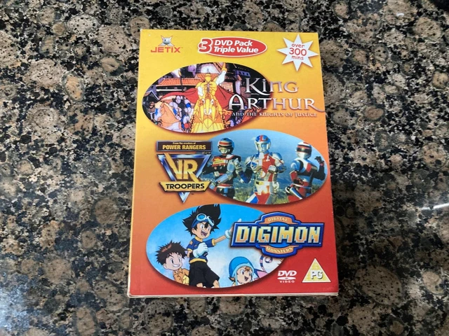 KING ARTHUR - vr troopers - digimon JETIX DVD FREE SHIPPING £7.99 ...
