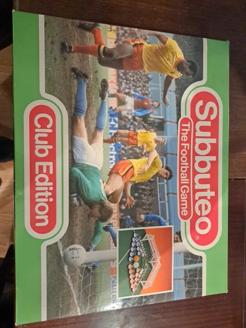 SUBBUTEO SET CLUB Edition 1980s vintage table top football soccer game ...