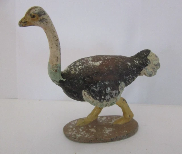 ANCIENNE FIGURINE EN Plomb / Autruche en plomb Années 1930/1940 EUR 9 ...