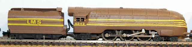 STREAMLINED LMS 462 CORONATION Body B14 UNPAINTED N Gauge Scale Model ...