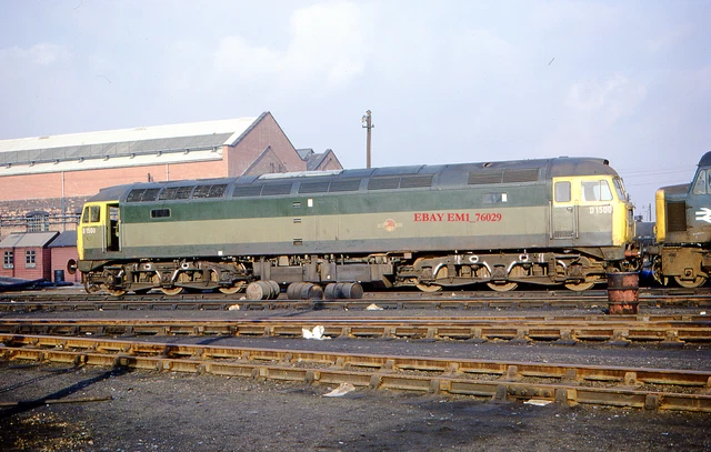 ORIGINAL 35MM SLIDE: Class 47 D1500 @ Derby 1968 £5.50 - PicClick UK