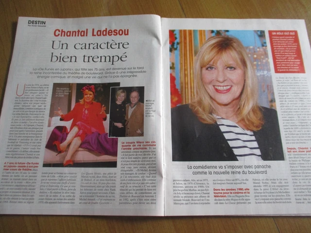 COUPURE DE PRESSE Chantal Ladesou Ref P. 263 EUR 3,00 - PicClick FR