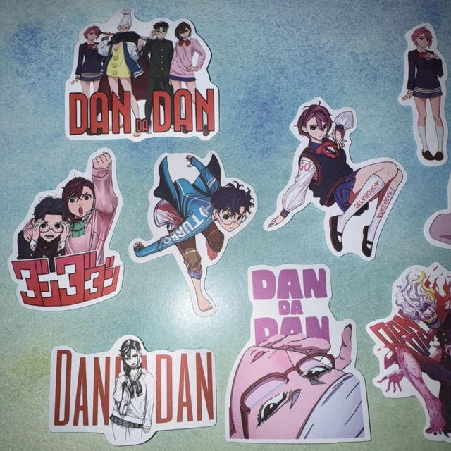 10 DANDADAN DAN Da Dan Anime Manga Stickers Cute Kawaii Sticker Japan ...