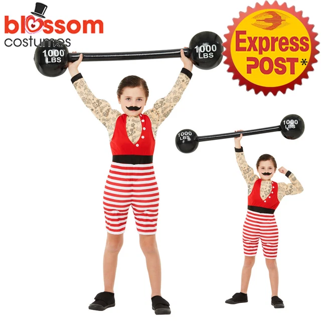 CK1623 CHILD STRONGMAN The Greatest Show Man Ringmaster Circus ...