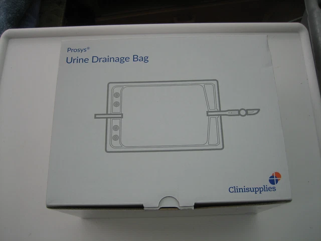 BOX OF 9 Prosys Catheter Day Bags Plus Leg Straps £9.95 - PicClick UK