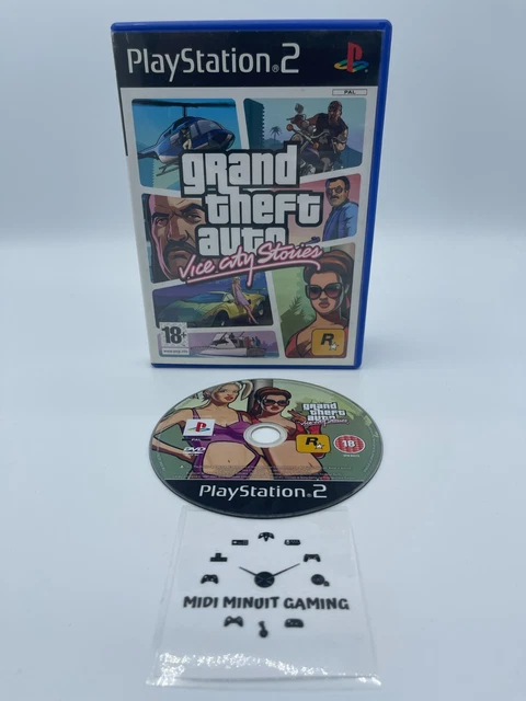 Gta Grand Theft Auto Vice City Stories Playstation 2 Ps2 Pal Fr Eur 19