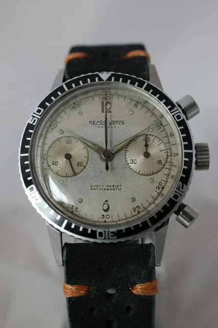 REPCO WATCH CHRONOGRAPHE Suisse vintage mécanique manuel Valjoux 22 EUR ...