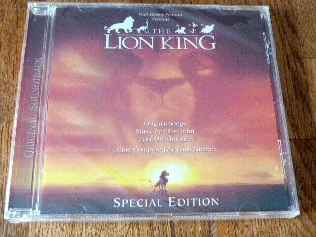 THE LION KING - Original Soundtrack - EU SPECIAL EDITION 2006 CD ...