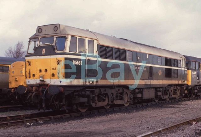 35MM RAILWAY SLIDE of Class 31 31165 @ March Copyright to Buyer £4.99 ...