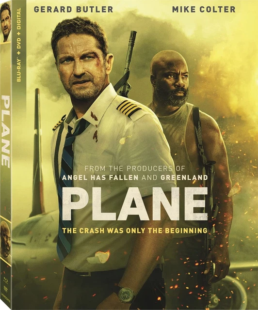 PLANE (BLU-RAY) GERARD Butler Mike Colter (US IMPORT) £22.69 - PicClick UK
