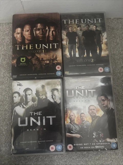 THE UNIT COMPLETE Seasons 1-4 DVD Box Set - Series 1-4 £17.99 - PicClick UK