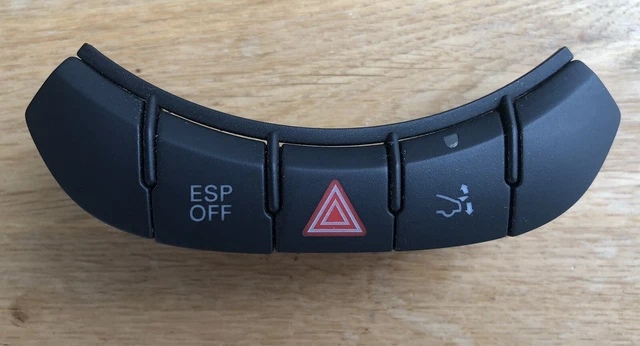 AUDI TT 8J Mk2 Esp Spoiler Hazard Warning Light Button Switch Panel ...