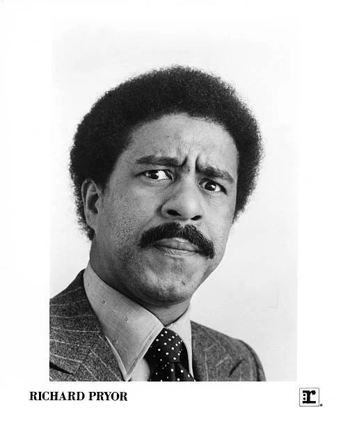 COMEDIAN AND ACTOR Richard Pryor Poses For A Reprise Records 1976 Old ...