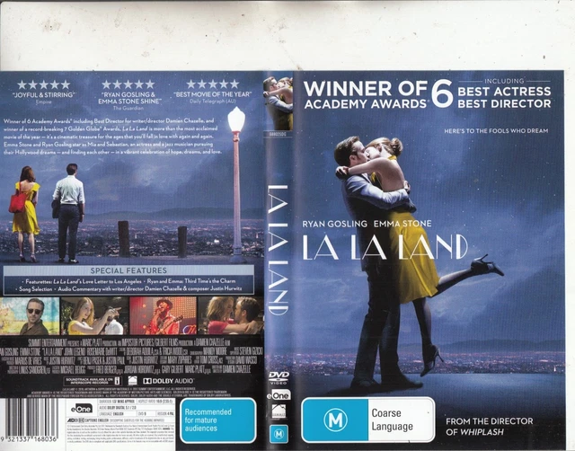 LA LA LAND-2016-[RYAN Gosling]-Summit Entertainment-Movie SE-DVD $25.00 ...