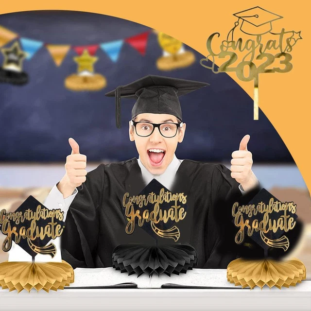 GRADUATION CAKE TOPPER Congrats Graduation Celebration 2023| Student ...