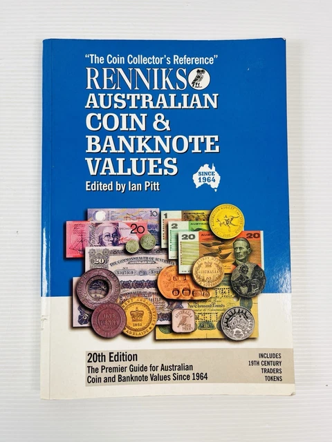 RENNIKS AUSTRALIAN COIN & Banknote Values 20th Ed. By Ian Pitt Hobbies ...
