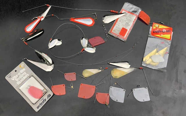 FISHING TROLL LOT Les Davis BOLO, Slim Jim , Luhr Jensen Ford Fender ...