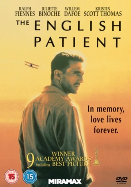 THE ENGLISH PATIENT (DVD) Willem Dafoe Nino Castelnuovo Clive Merrison ...