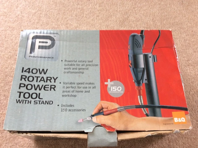 PERFORMANCE 140W ROTARY Power Tool With Stand FMTC 140HTK £10.59 ...