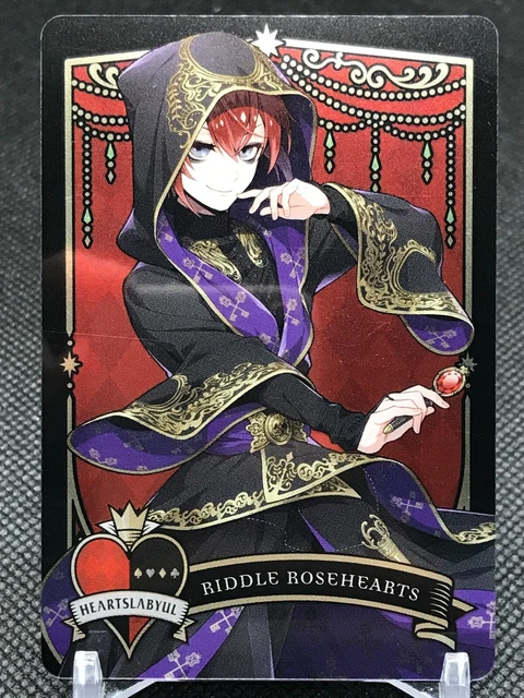 J2-01 RIDDLE ROSEHEARTS Disney Twisted-Wonderland Wafer Card BANDAI ...