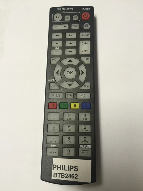 REPLACEMENT REMOTE CONTROL for Philips Micro Music System DAB,CD,MP3 ...