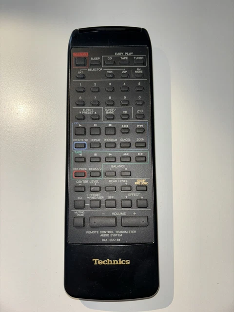 TELECOMANDO ORIGINALE TECHNIS RAK-SC515W, testato Remote Control ...