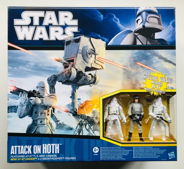 STAR WARS NEW Attack On Hoth At-St Scout Walker Driver Imperial ...