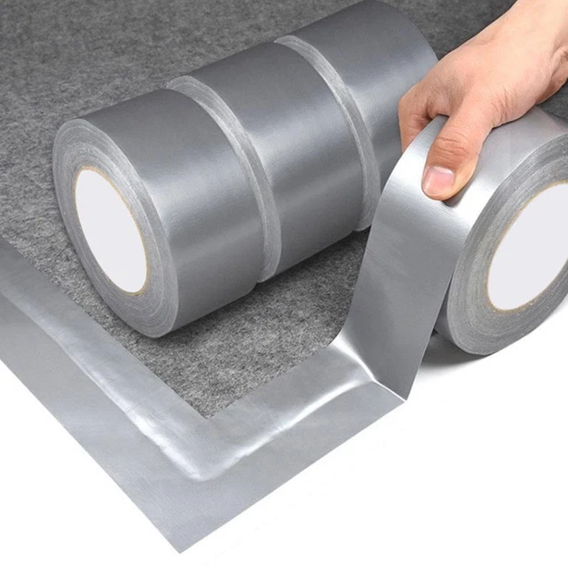 10M SILVER DUCT Tape, Waterproof Heavy Duty Duct Tape 2-10CM Width \ζ ...