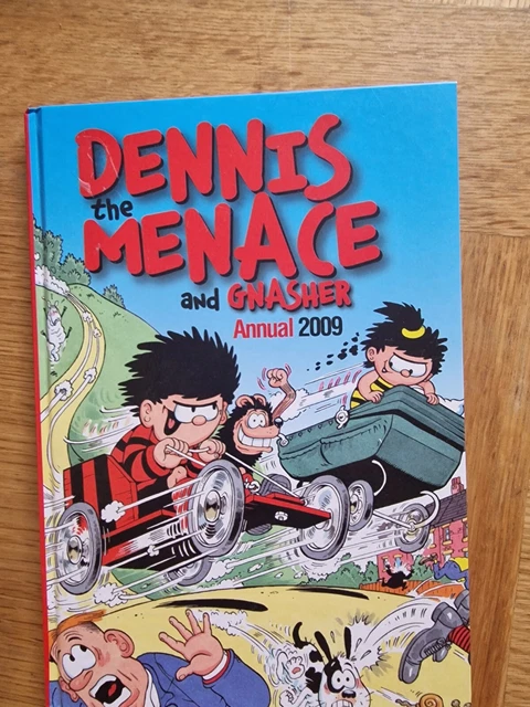4 X DENNIS the menace (Beano) annuals 2005, 2006, 2008 and 2009 £4.00 ...