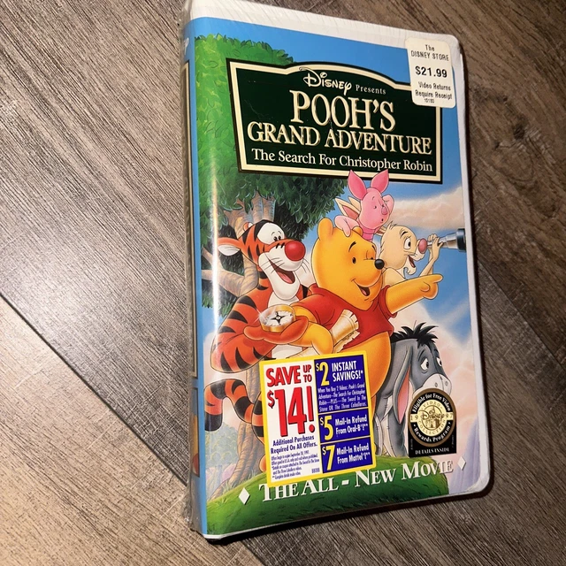 DISNEY POOHS GRAND Adventure Vhs Sealed New £4.61 - PicClick UK