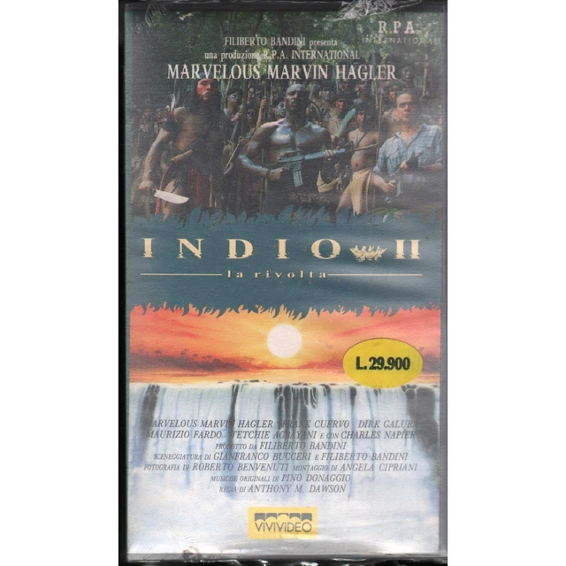 INDIO 2 - La Rivolta VHS Antonio Margheriti Univideo - 51283 Fermé EUR 30,88 - PicClick FR