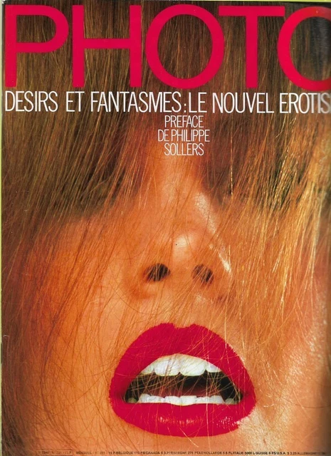 FRENCH PHOTO MAGAZINE - Calvin Klein - Herb Ritts - Feb 1986 N221 £15. ...