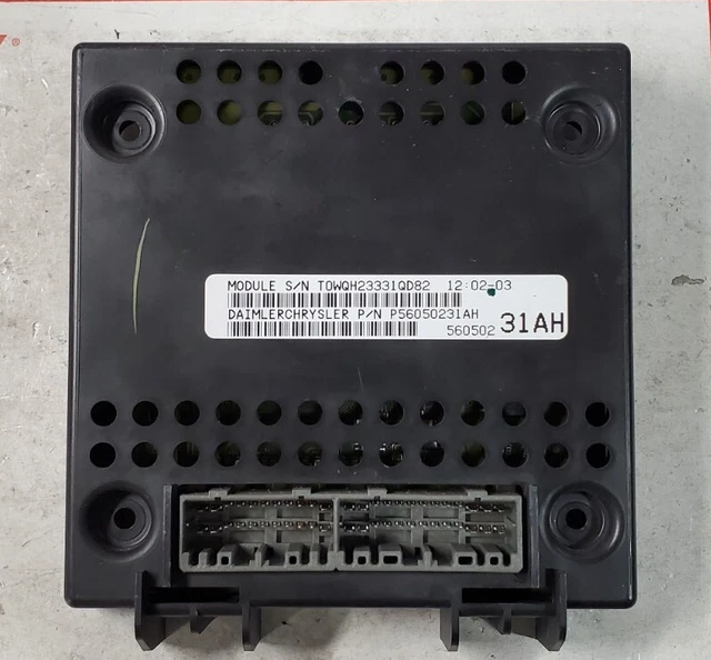 04 JEEP GRAND Cherokee WJ Body Control Module P56050231AH BCM 2004 $47. ...