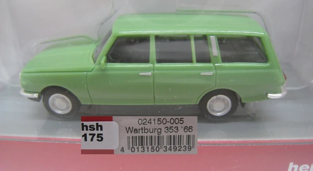 HERPA 349239 WARTBURG 353 `66 (hsh175) EUR 12,90 - PicClick DE