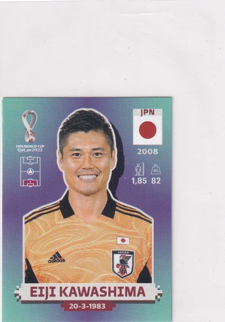 PANINI QATAR WORLD Cup Sticker 2022 Japan No. JPN 4 Eiji Kawashima £0.86 - PicClick UK