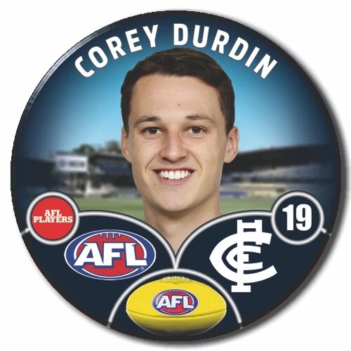 2024 AFL CARLTON Football Club - DURDIN, Corey $7.00 - PicClick AU