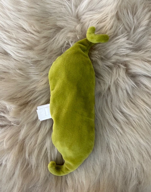 JELLYCAT - VIVACIOUS Vegetable Pea - Quirky Green 3 Peas in a Pod Veg ...