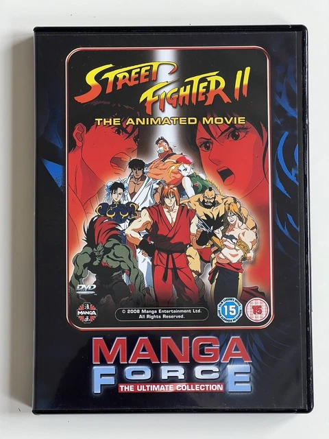 STREET FIGHTER 2 The Animated Movie DVD The Ultimate Collection New As ...